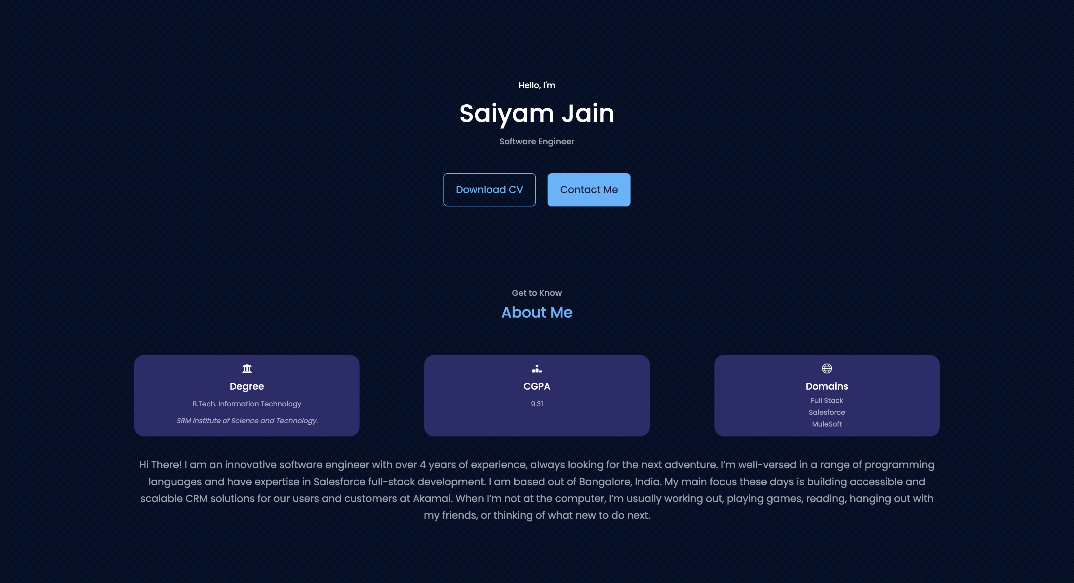Saiyam Jain